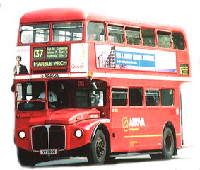 Lutz's Web Site: Paper Model Routemaster Bus